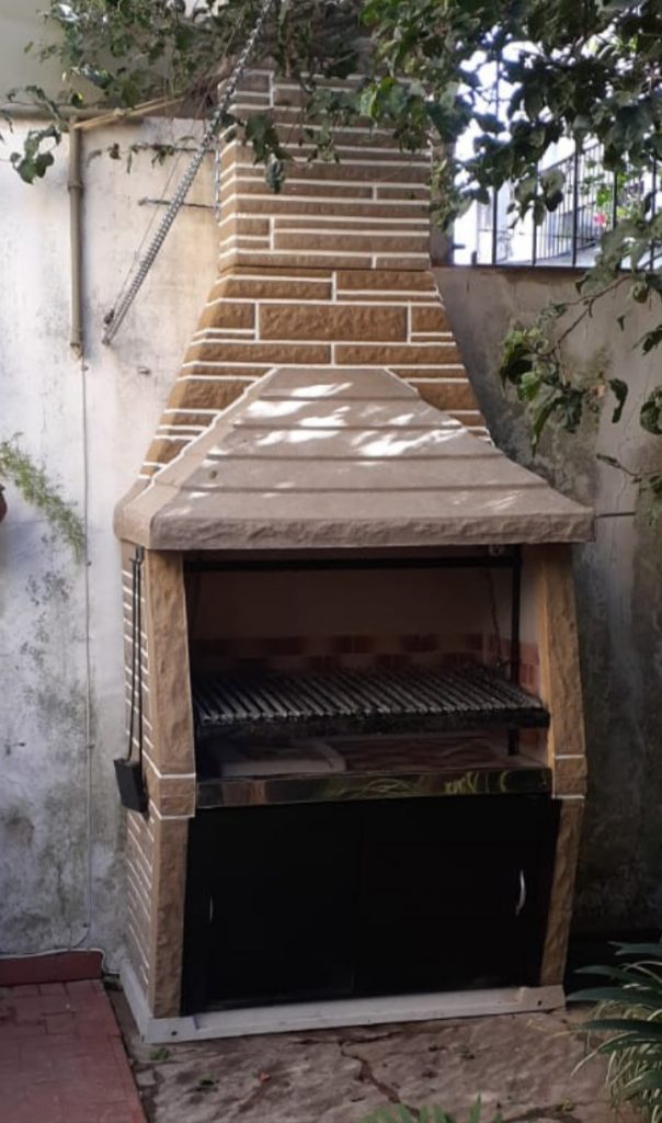 Parrilla de 1.25 mt piedra reforzada. – Parrillas Alonso